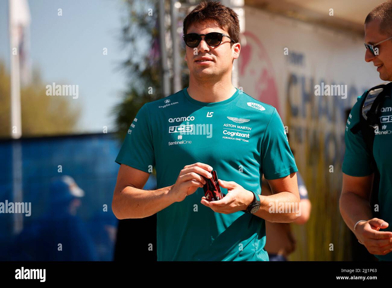 STROLL Lance (can), Aston Martin F1 Team AMR22, portrait during the Formula 1 Lenovo Grand Prix ...