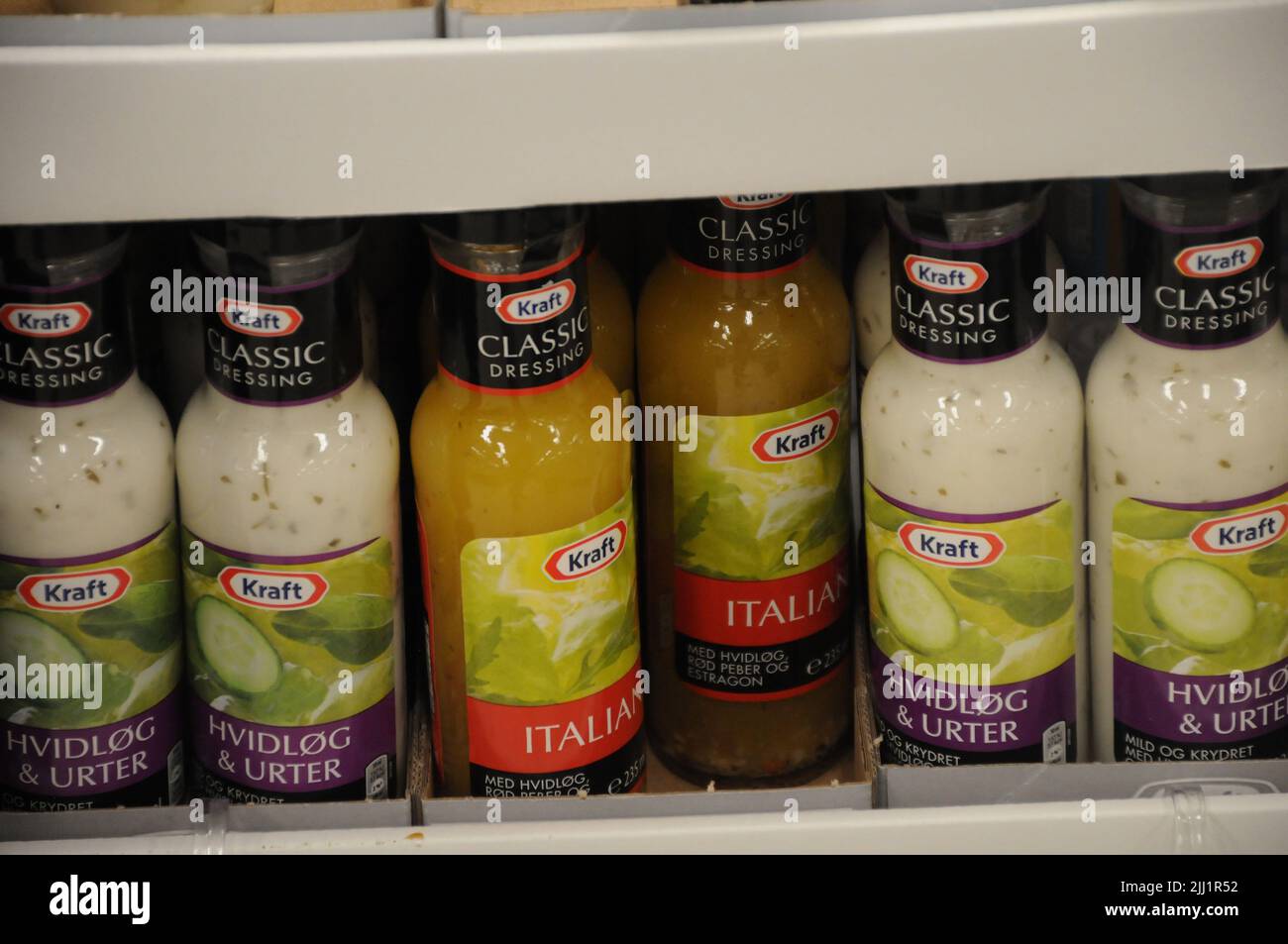 Copenhagen /Denmark/22 July 2022/High food price in danish food market ...