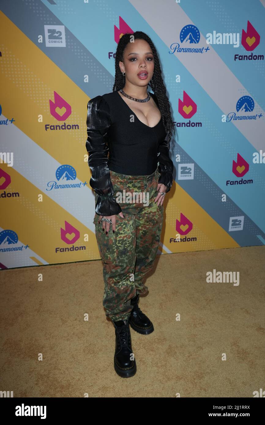 San Diego, CA. 21st July, 2022. Sisi Stringer attending the Fandom ...