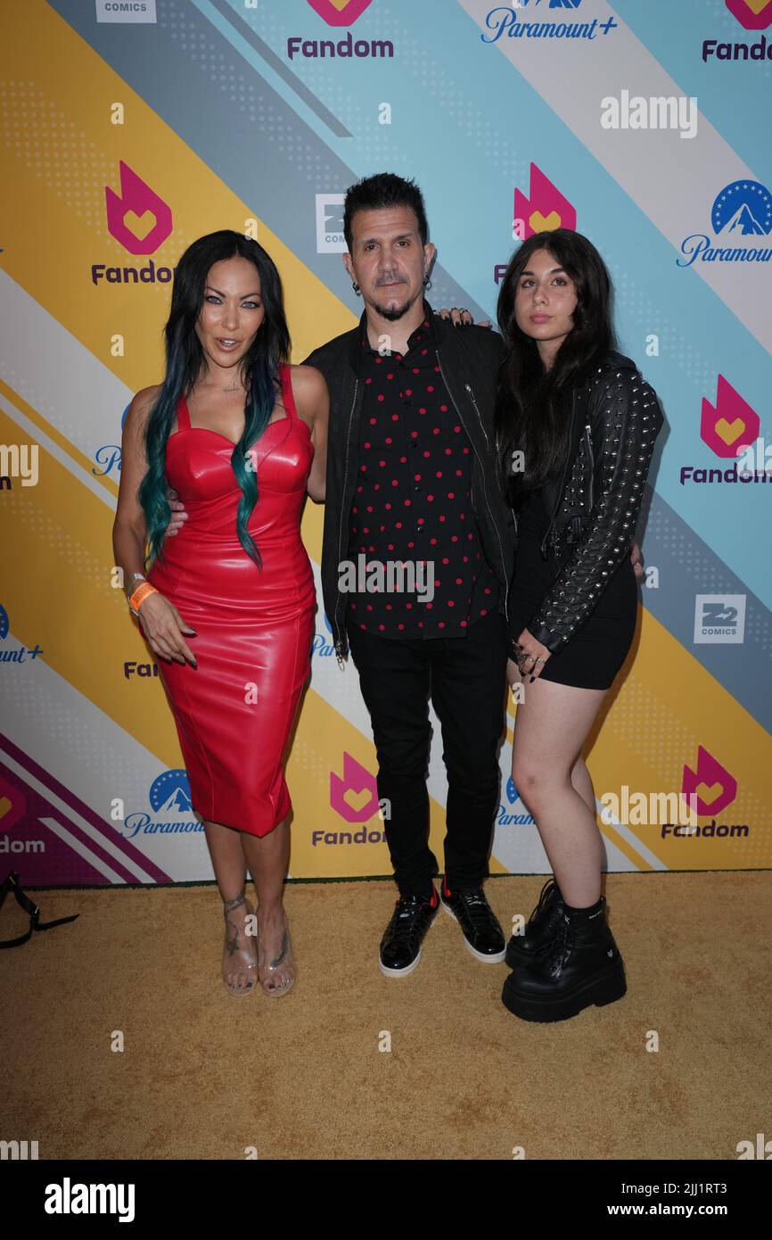 San Diego, CA. 21st July, 2022. Carla Harvey, Charlie Benante attending ...