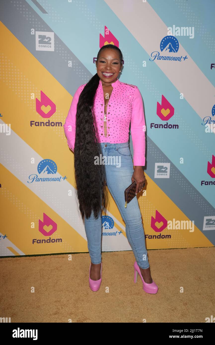 San Diego, CA. 21st July, 2022. Paula Jai Parker attending the Fandom ...