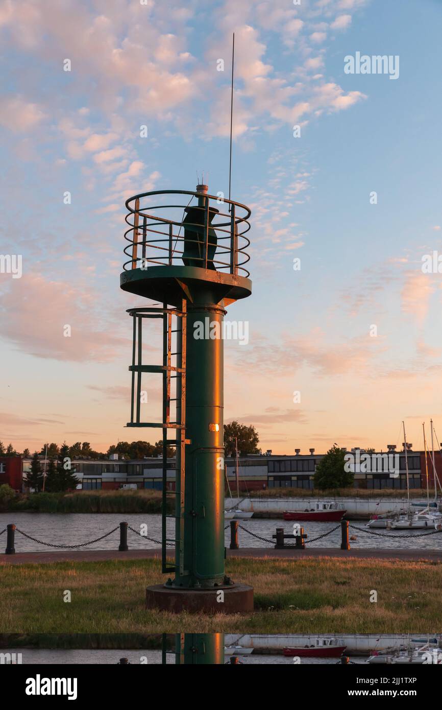 Shipping safety beacon hi-res stock photography and images - Alamy