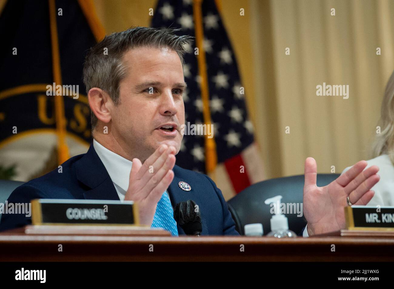 United States Representative Adam Kinzinger (Republican of Illinois ...