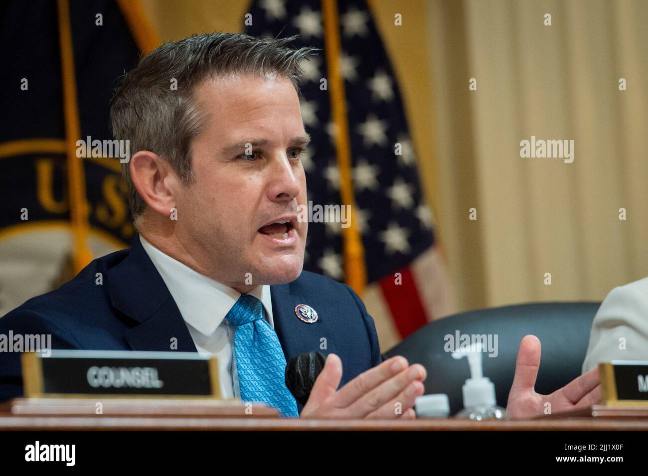 United States Representative Adam Kinzinger (Republican of Illinois ...