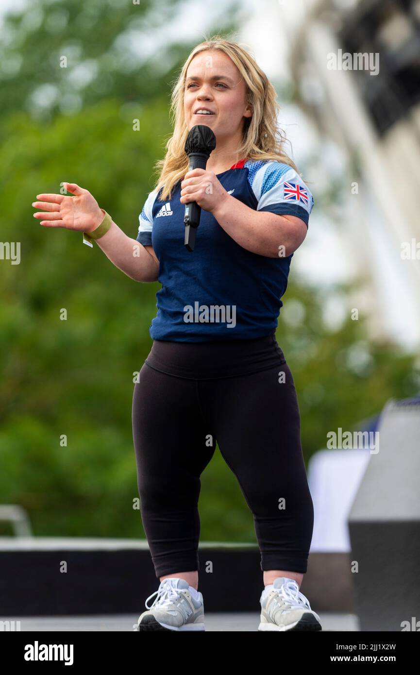 Paralympian ellie simmonds hi-res stock photography and images - Alamy