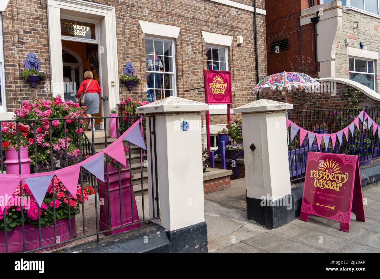 Razzberry bazaar tynemouth hi-res stock photography and images - Alamy