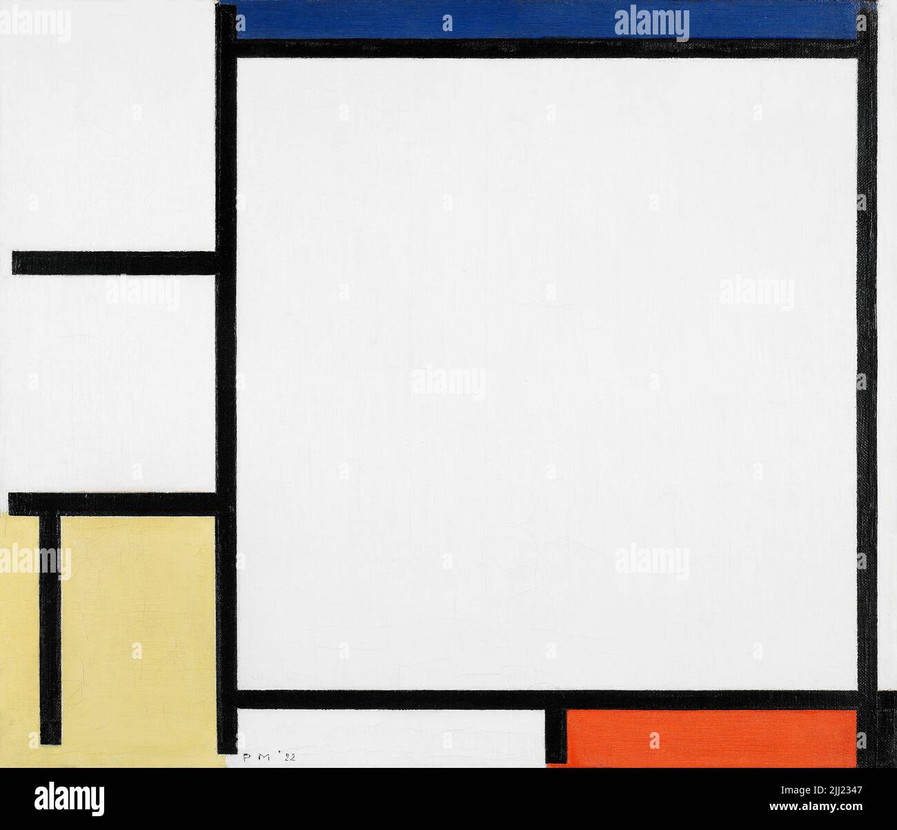 Piet mondrian abstract painting hi-res stock photography and images - Alamy