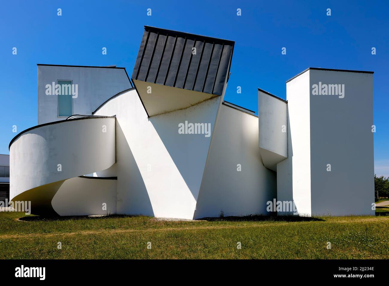 Vitra Design Museum in Vitra Park, architect Frank O. Gehry, Weil am ...