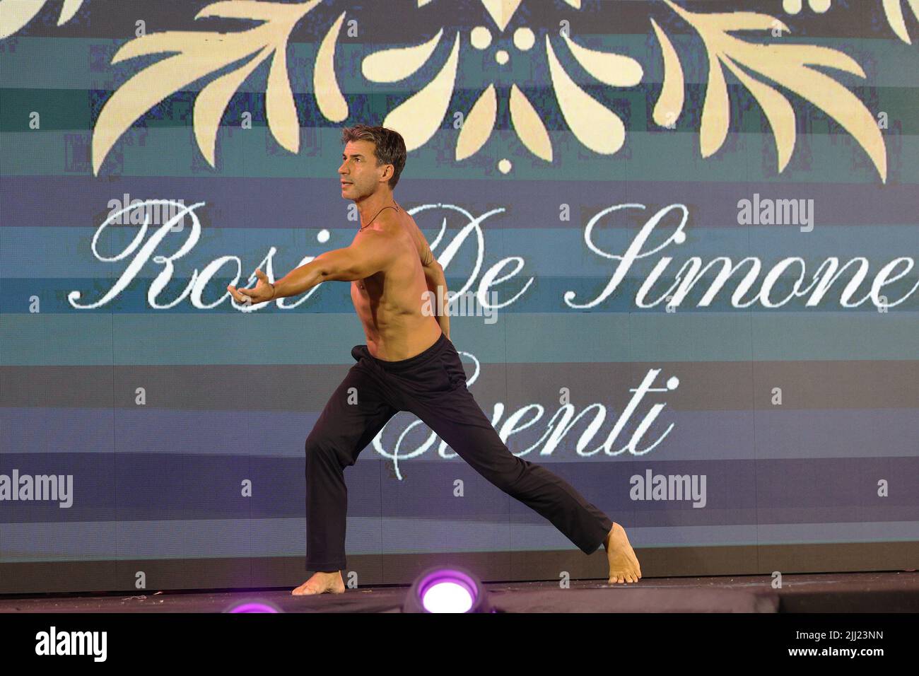 in the photo Kledi Kadiu Stock Photo - Alamy