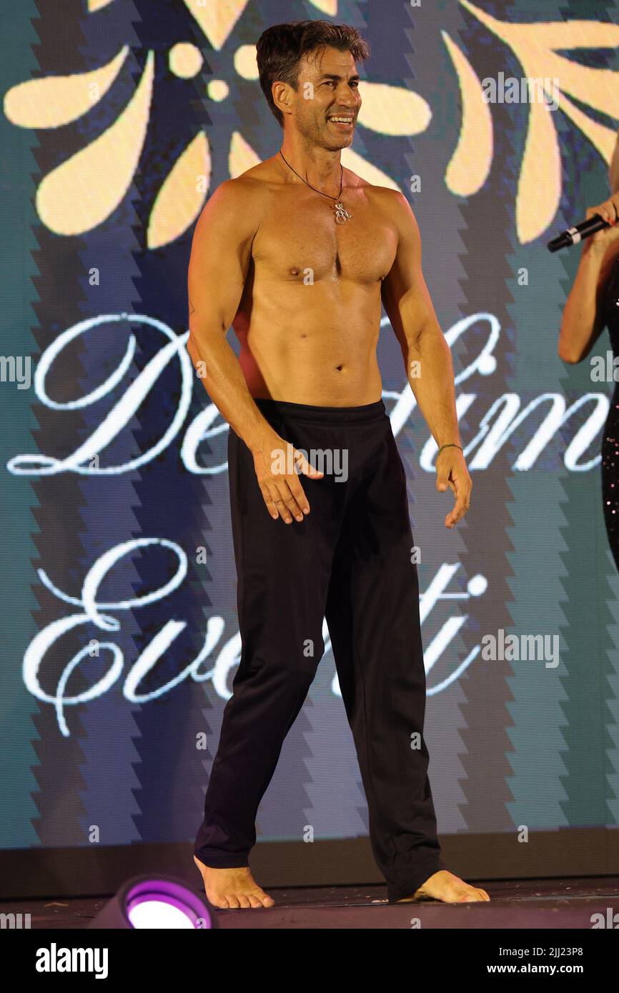 in the photo Kledi Kadiu Stock Photo - Alamy