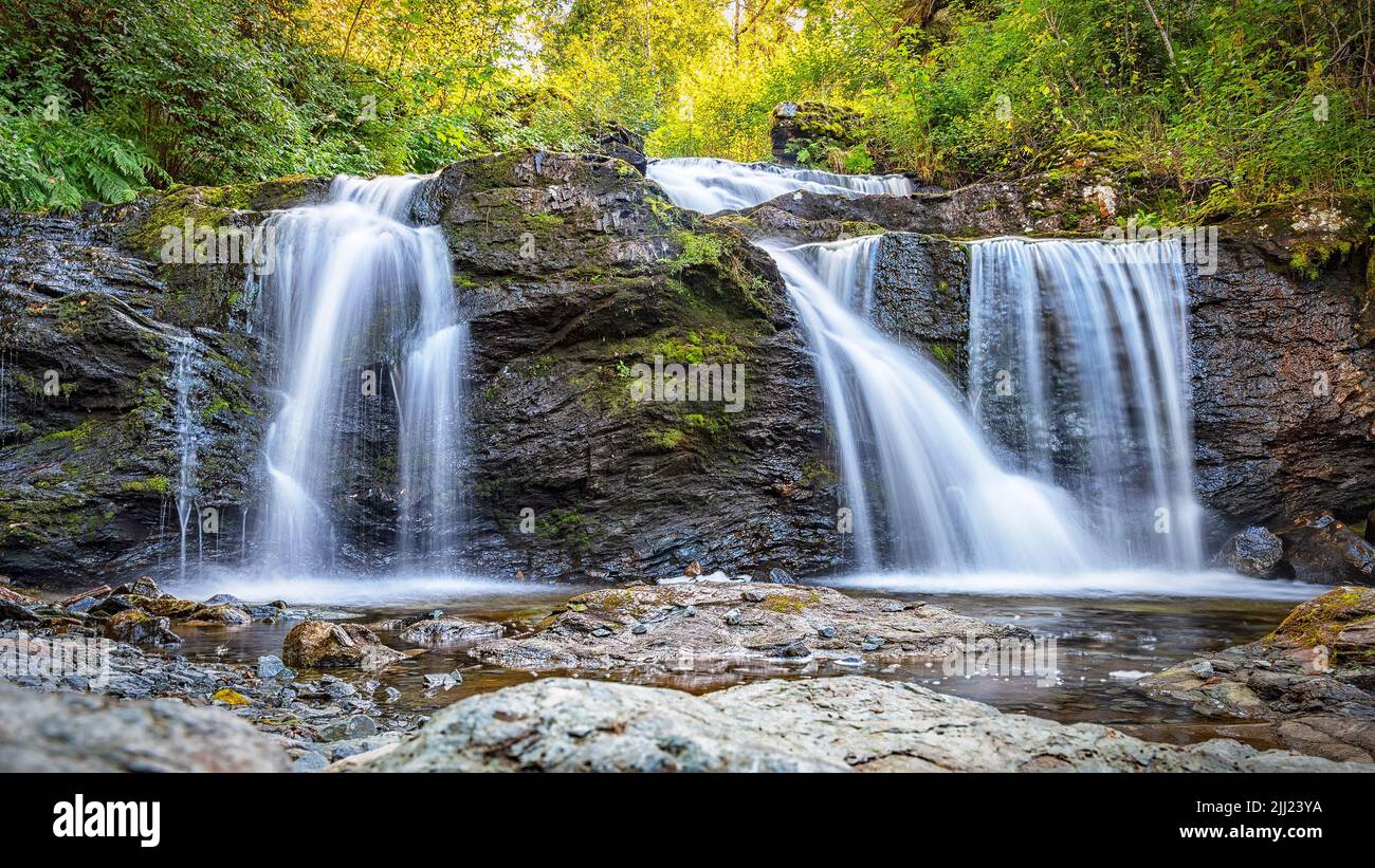 Teisendammen waterfall hi-res stock photography and images - Alamy