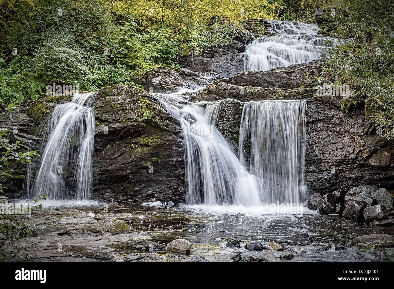 Teisendammen waterfall hi-res stock photography and images - Alamy