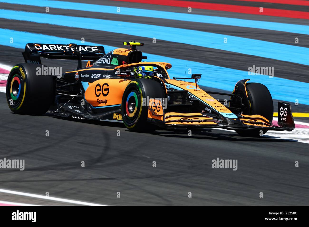 Lando Norris (GBR) McLaren MCL36. 22.07.2022. Formula 1 World ...