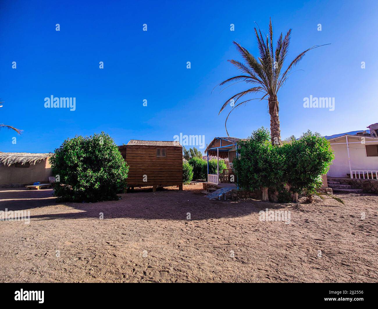 Cottage in a Bedouin Camp on the Sea in Ras Shitan in Oasis in Sinai ...