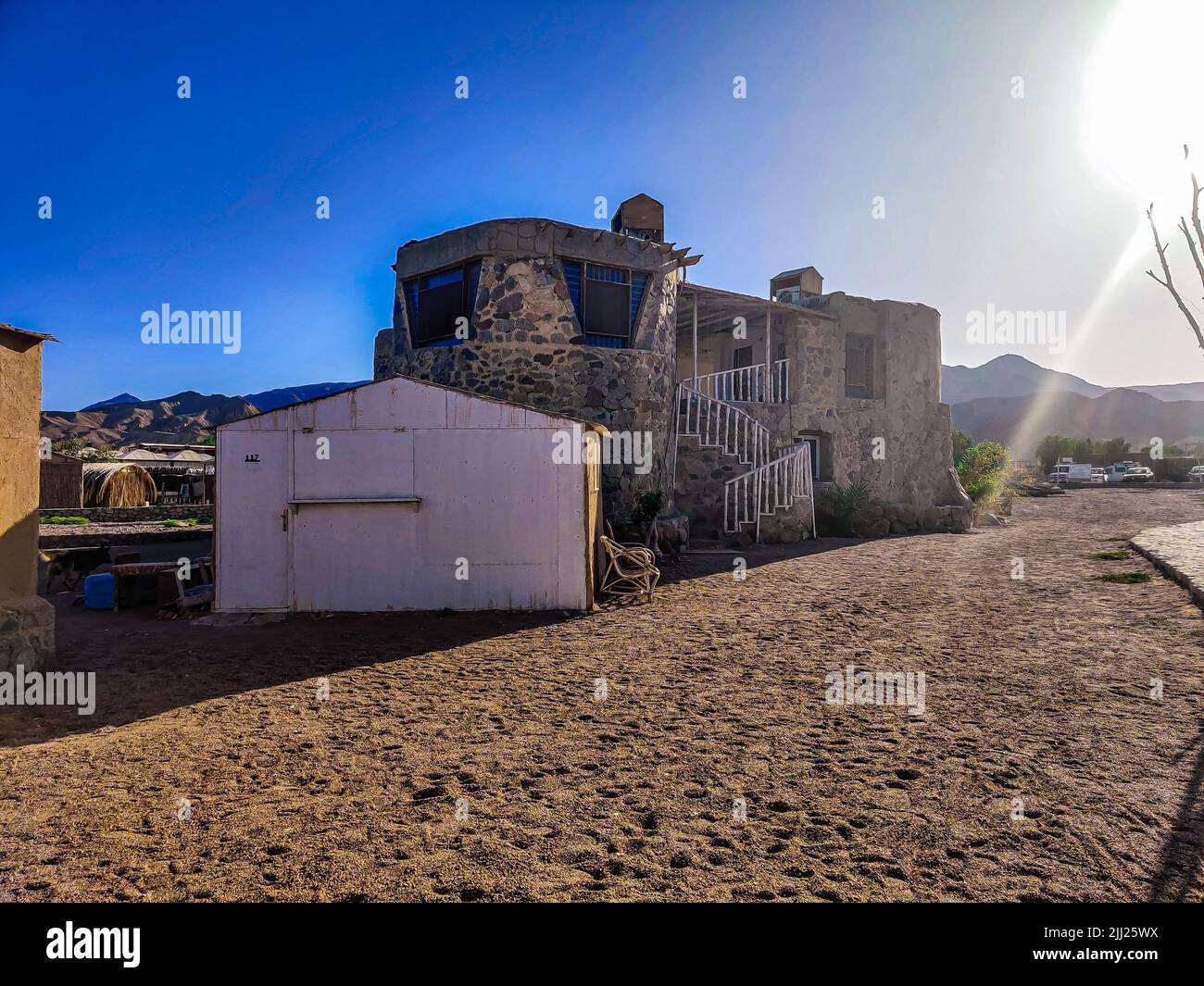 Cottage in a Bedouin Camp on the Sea in Ras Shitan in Oasis in Sinai ...