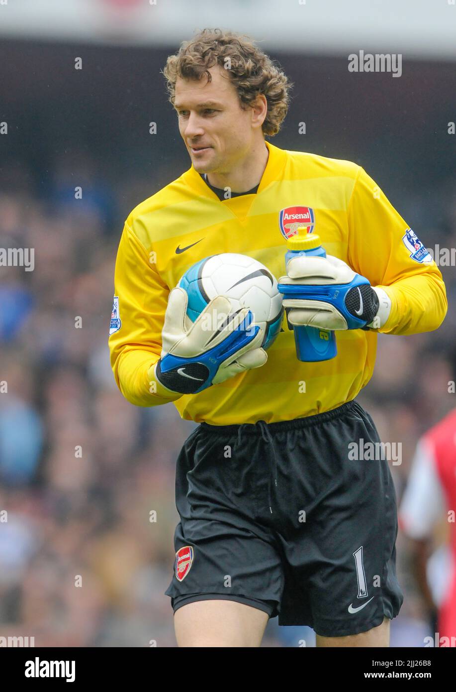Arsenal's Goalkeeper - Jens Lehmann Stock Photo - Alamy