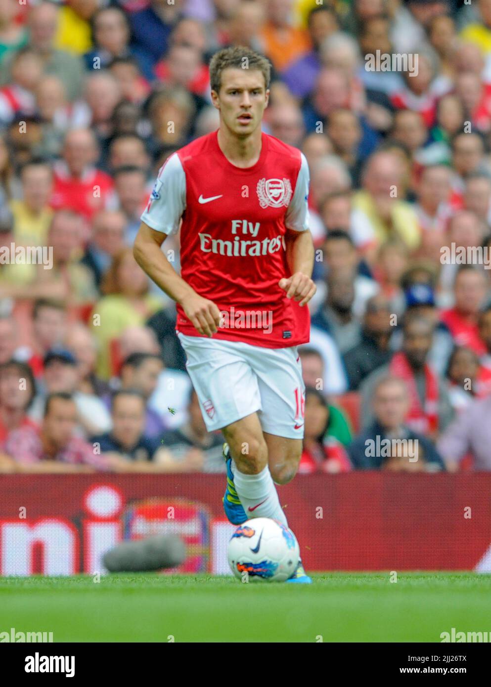 ARSENAL - AARON RAMSEY Stock Photo - Alamy
