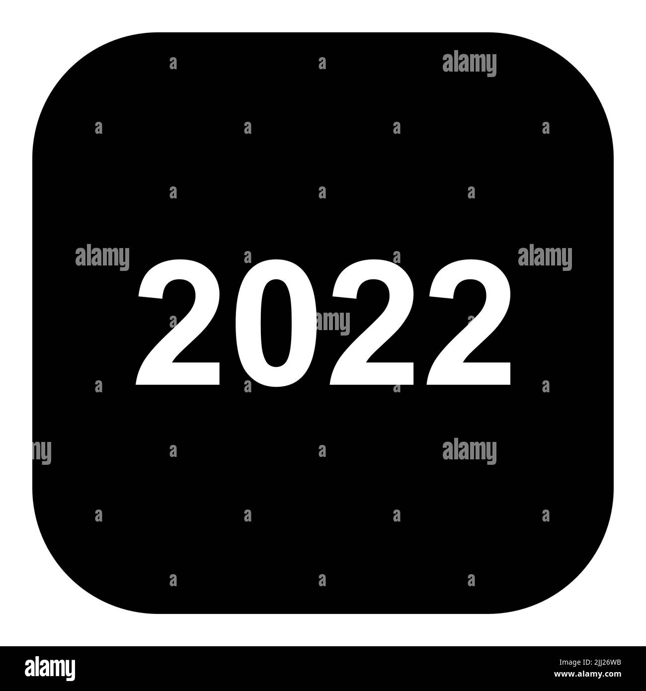 Year 2022 and app icon Stock Photo - Alamy