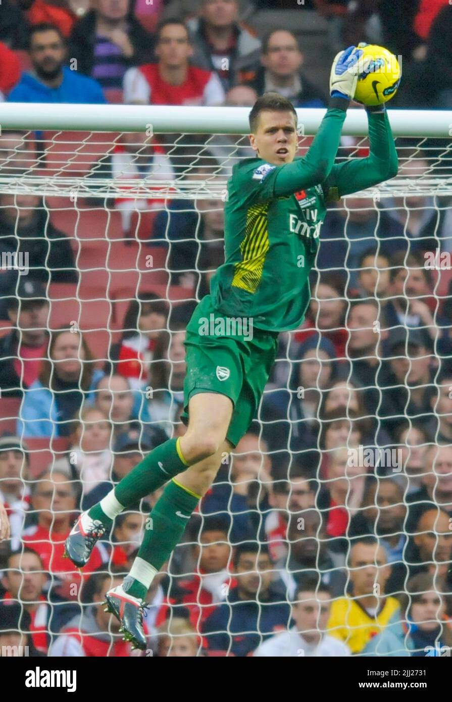 Arsenal Goalkeeper - Wojciech Szczesny Stock Photo - Alamy