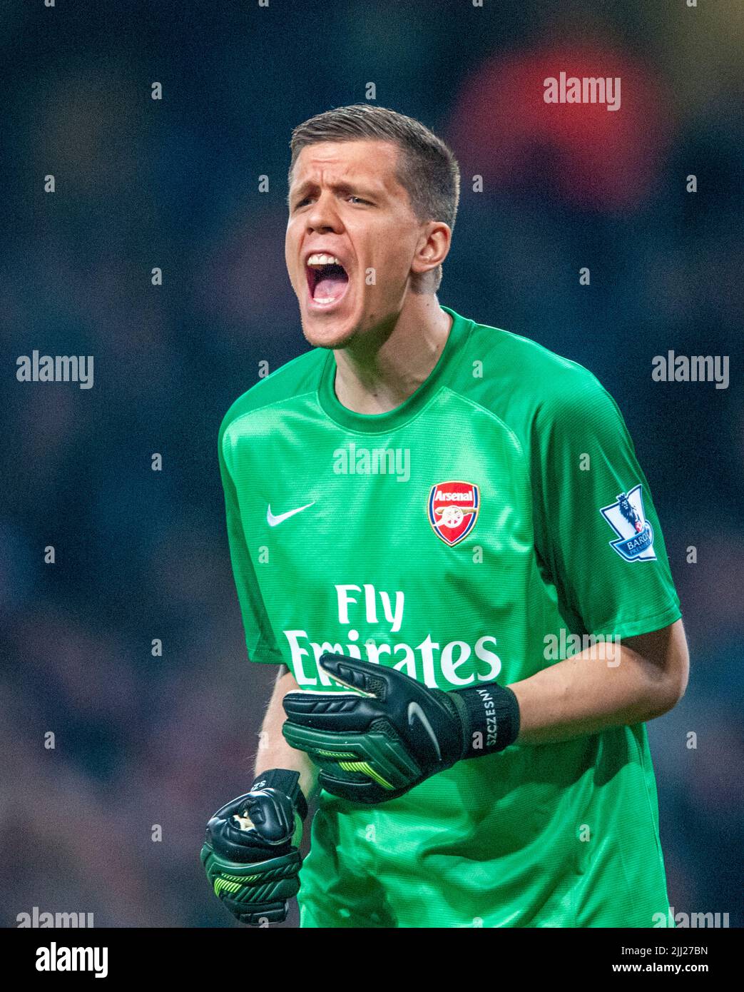 Arsenal Goalkeeper - Wojciech Szczesny Stock Photo - Alamy