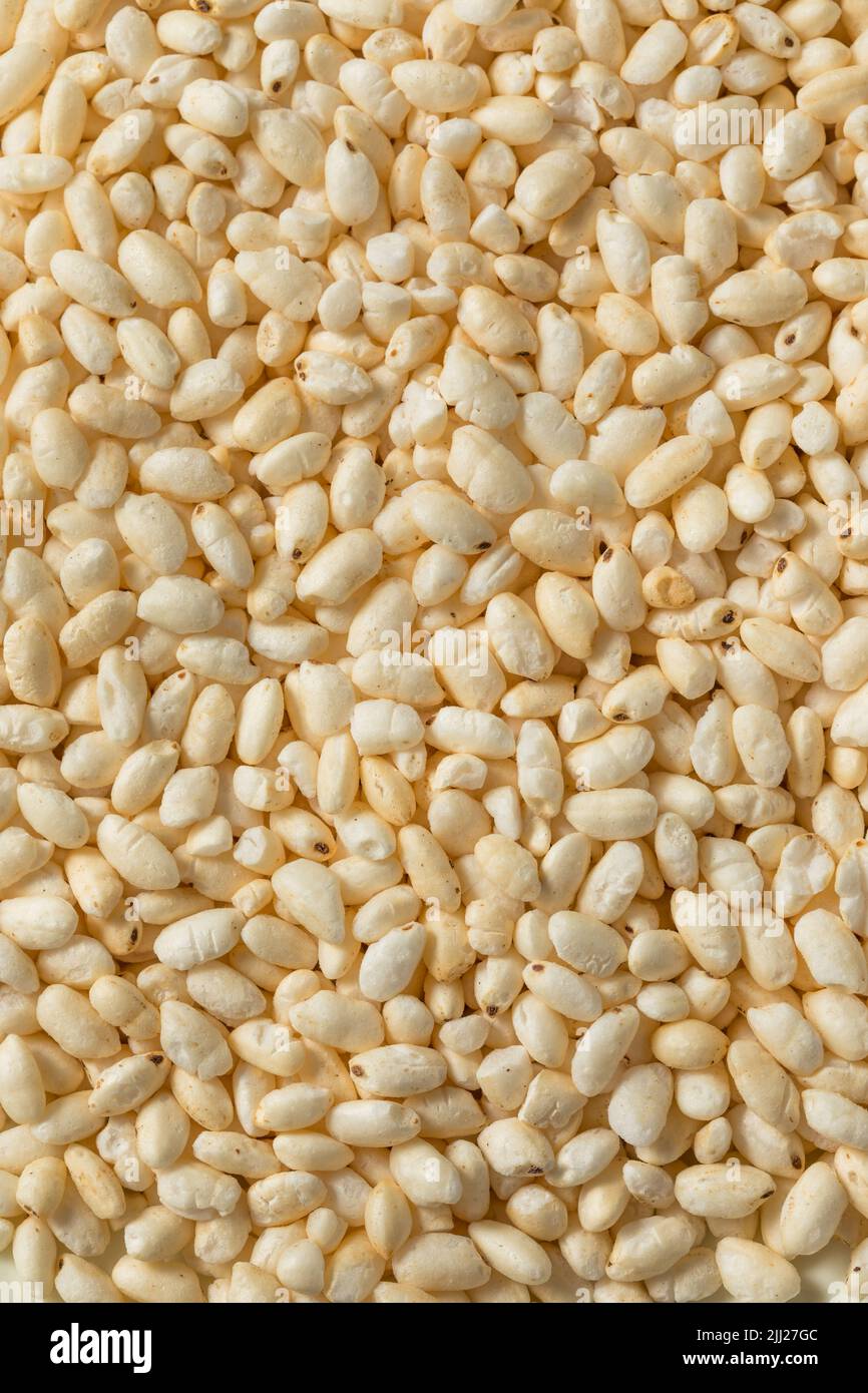 Healthy Korean Crispy Rice Snack in a Bowl Stock Photo - Alamy