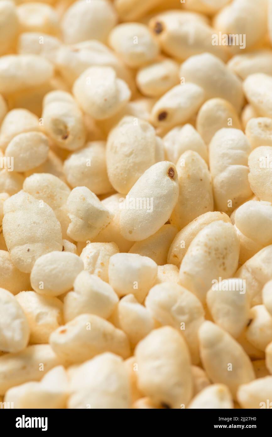 Healthy Korean Crispy Rice Snack in a Bowl Stock Photo - Alamy