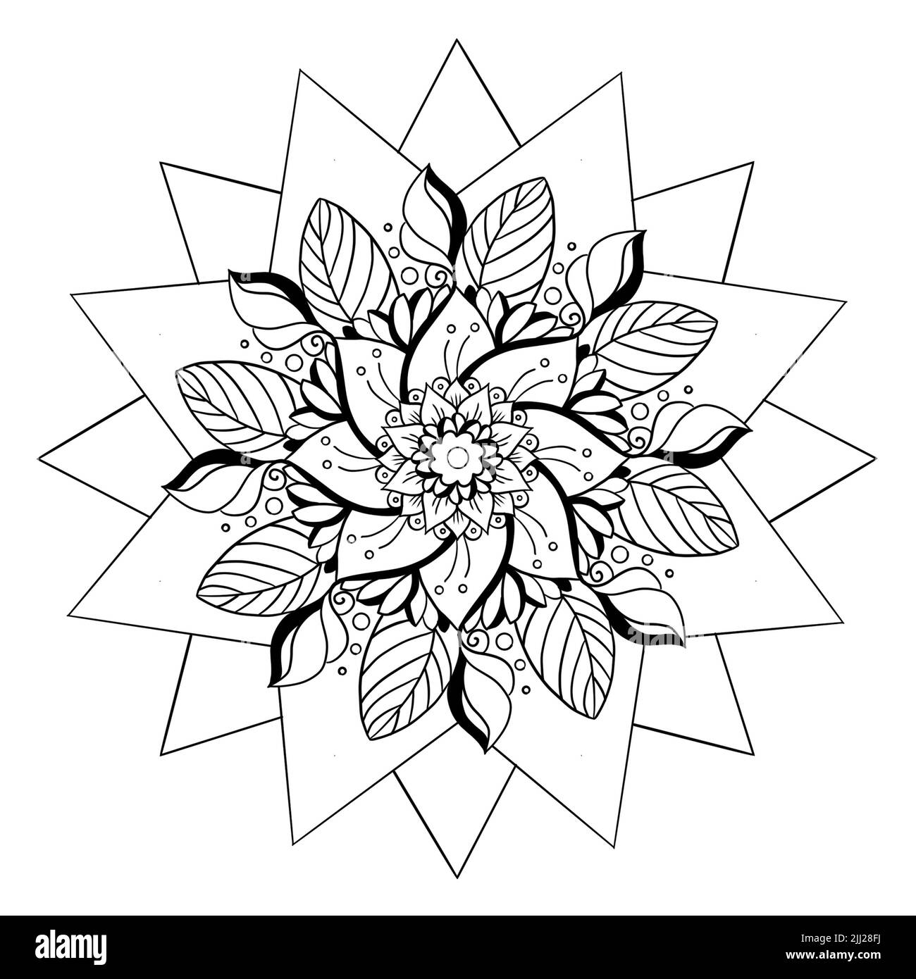 Mandalas geometric pattern, Warm Mandala,Rainbow Flower of Life with ...