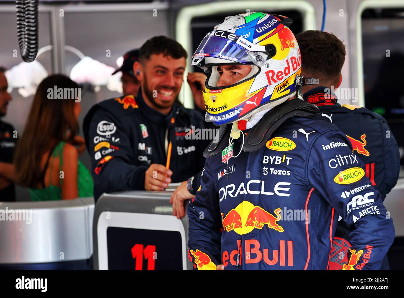 Sergio Perez (MEX) Red Bull Racing. 22.07.2022. Formula 1 World ...