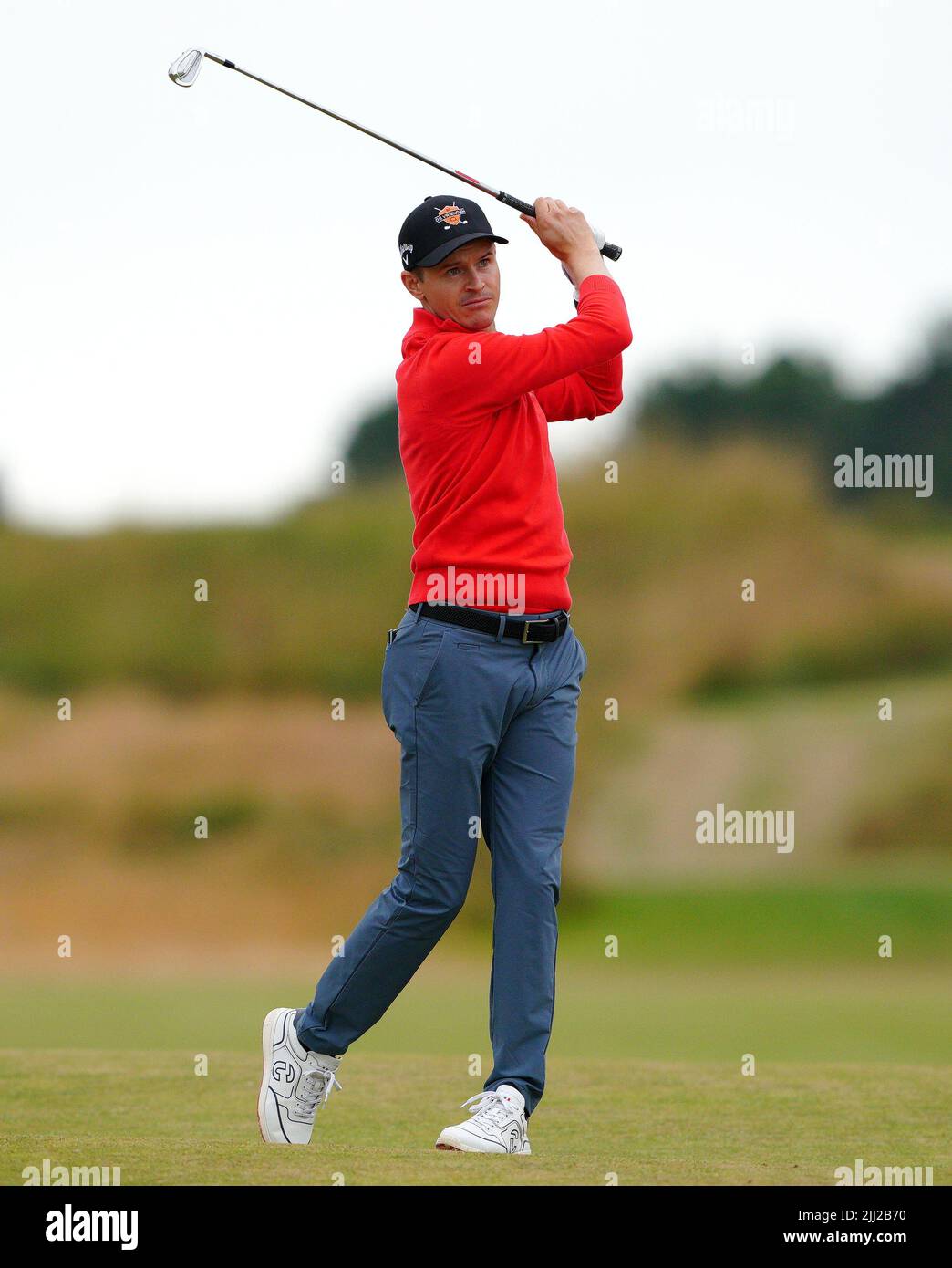 Daan Huizing during day two of of the Cazoo Open at the Hillside Golf ...