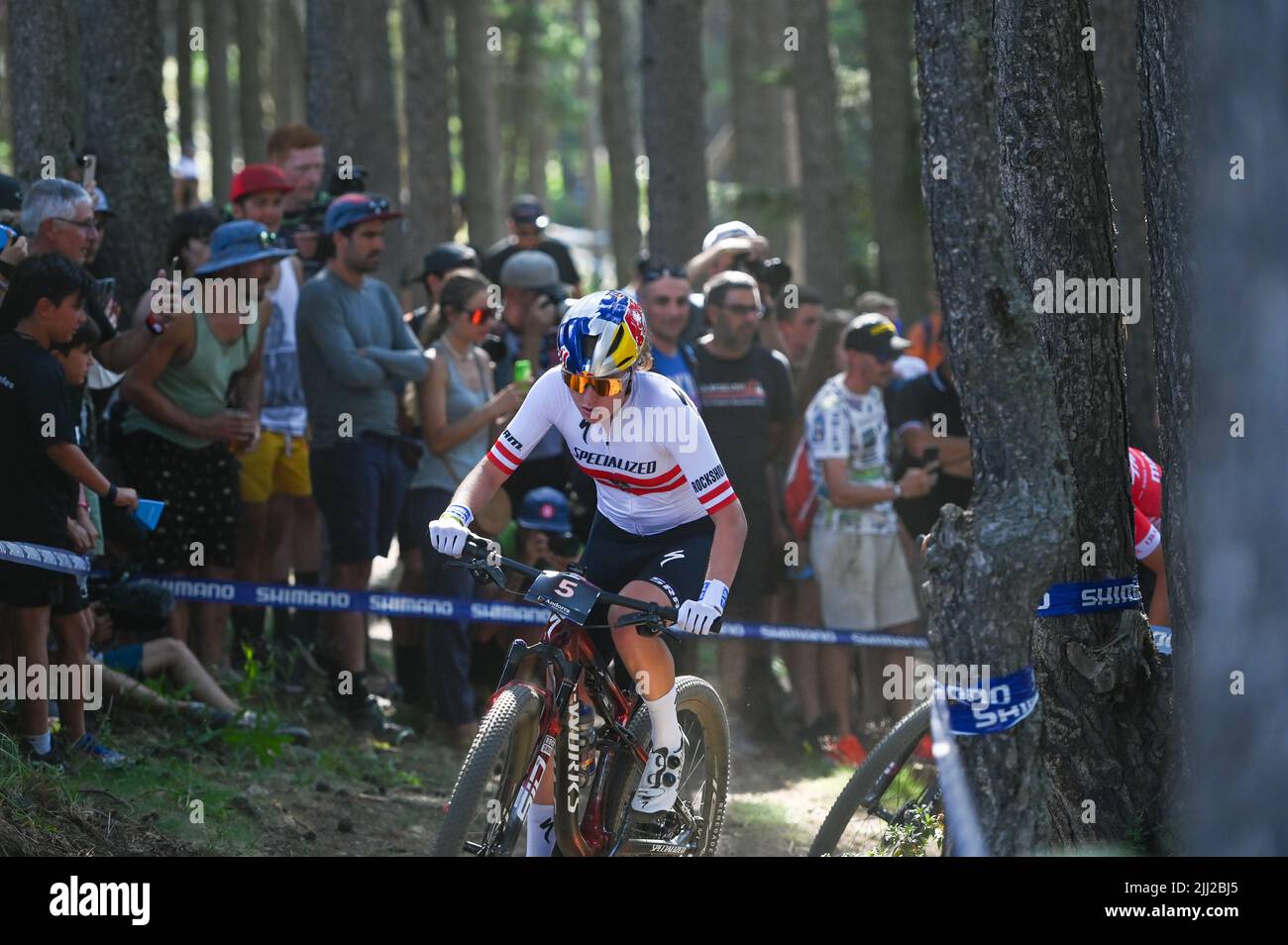 Vallnord, Andorra . July 17 2022 . UCI Mountain Bike World Cup 2022 ...