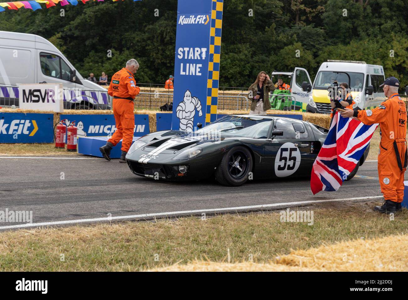 CarFest North, Cheshire, UK. 22nd July, 2022. James Martin with his ...