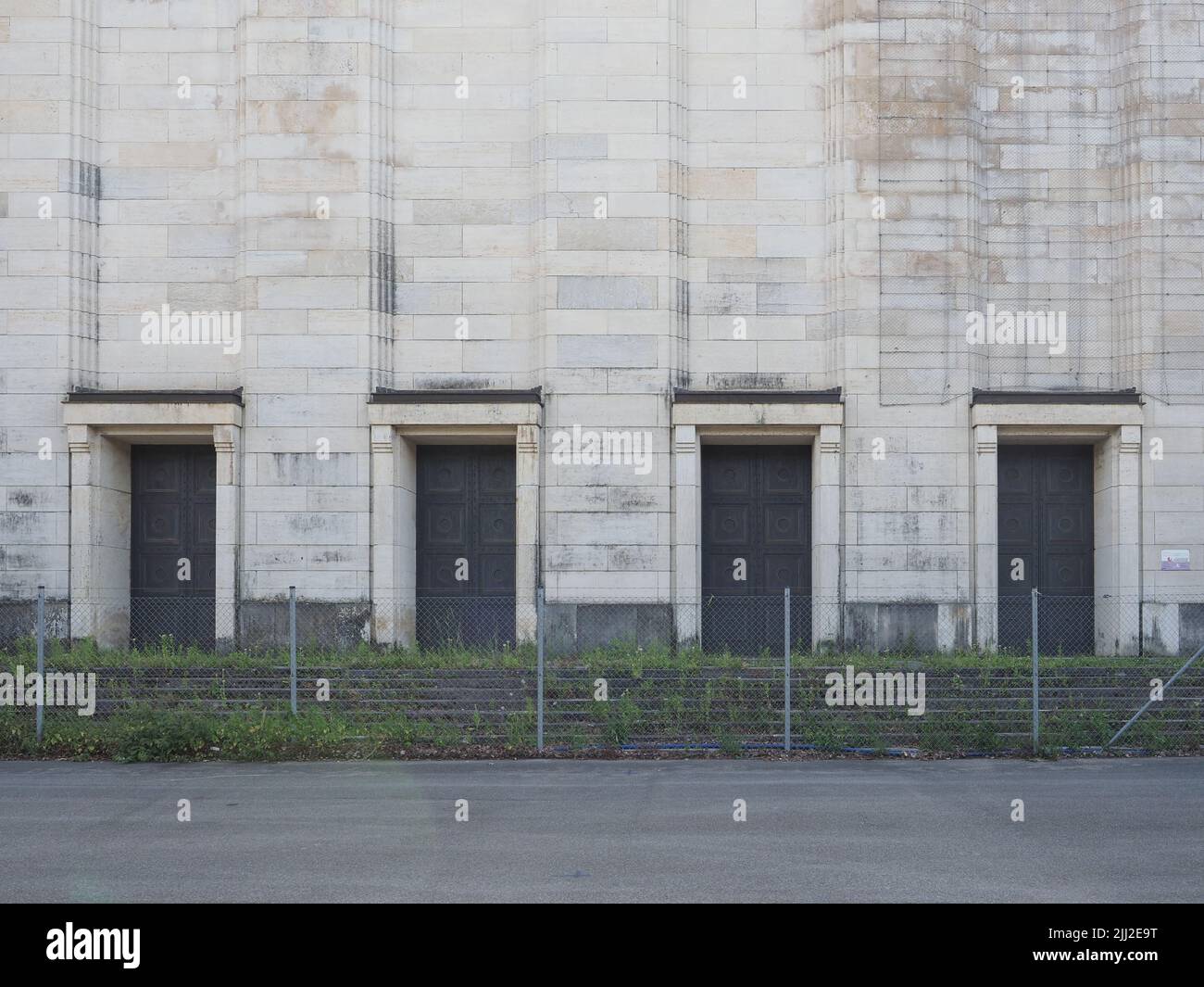 Zeppelinfeld translation Zeppelin Field tribune designed by architect ...