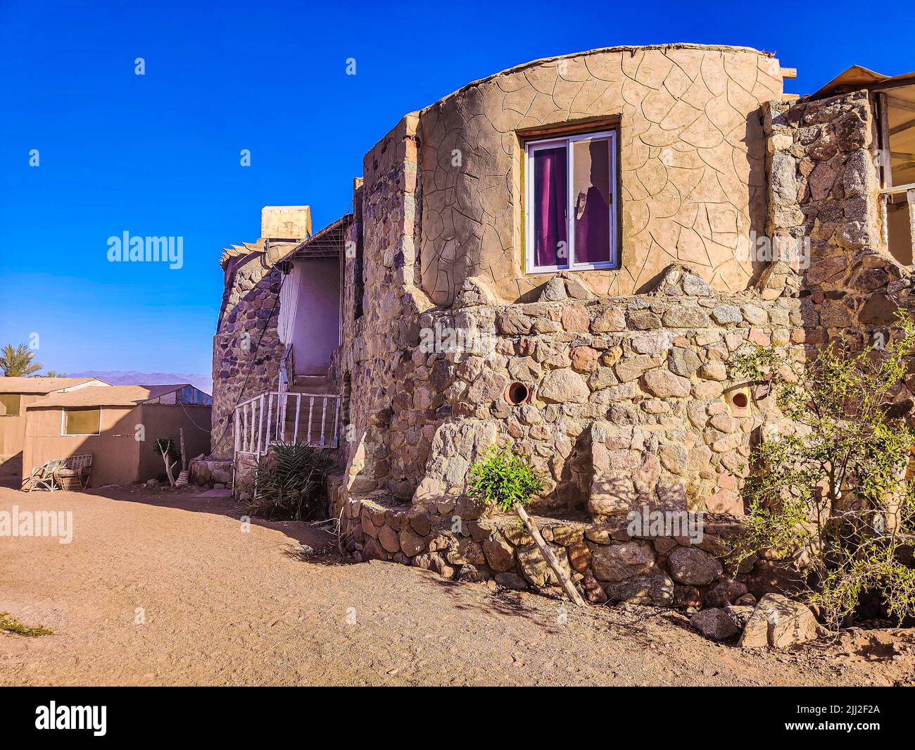 Cottage in a Bedouin Camp on the Sea in Ras Shitan in Oasis in Sinai ...