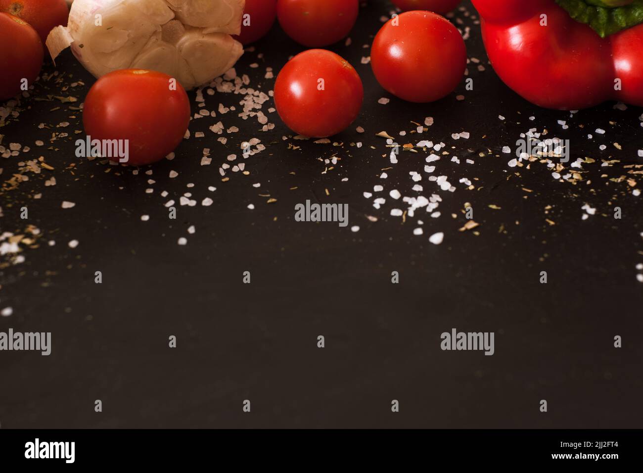 Food background of fresh vegetables Stock Photo - Alamy