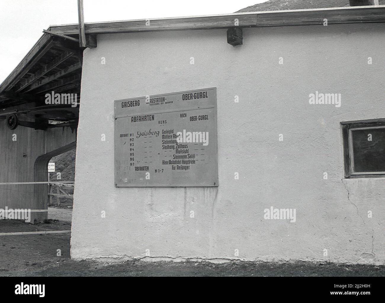 1970s, historical view from this era of the exterior of the covered ...