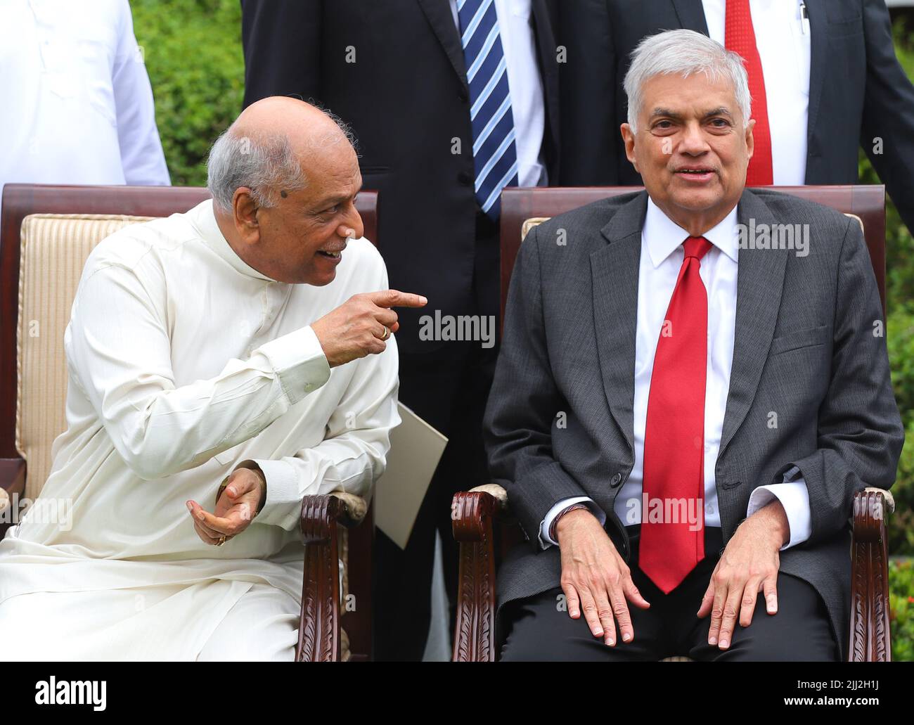 Colombo, Sri Lanka. 22nd July, 2022. Sri Lakan President Ranil ...