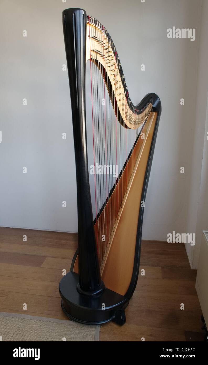 Close harp hi-res stock photography and images - Alamy