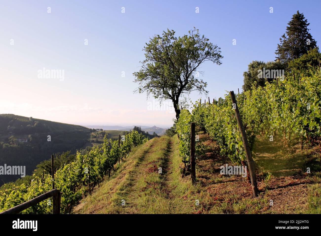 Perspectives and Italian landscapes Stock Photo - Alamy
