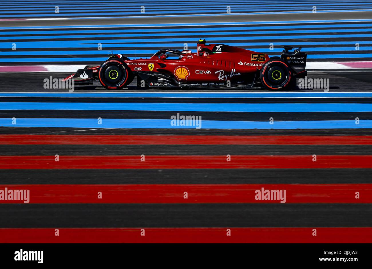 Ferrari racing stripes hi-res stock photography and images - Alamy