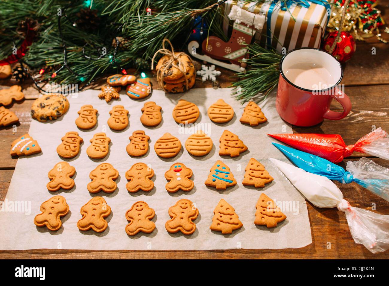 Christmas bakery art hi-res stock photography and images - Alamy