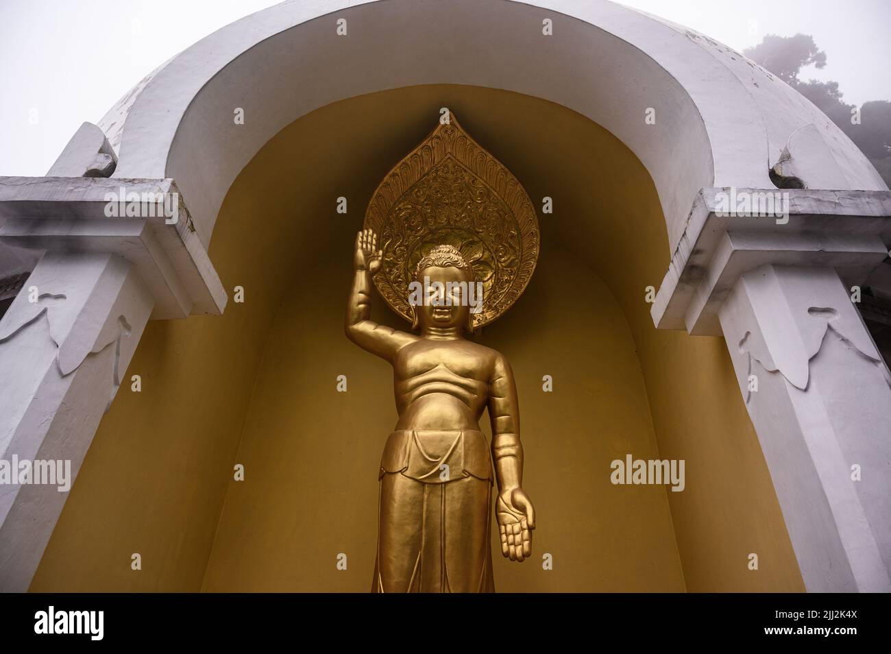 The Japanese temple, also known as the Nipponzan Myohoji Buddhist ...