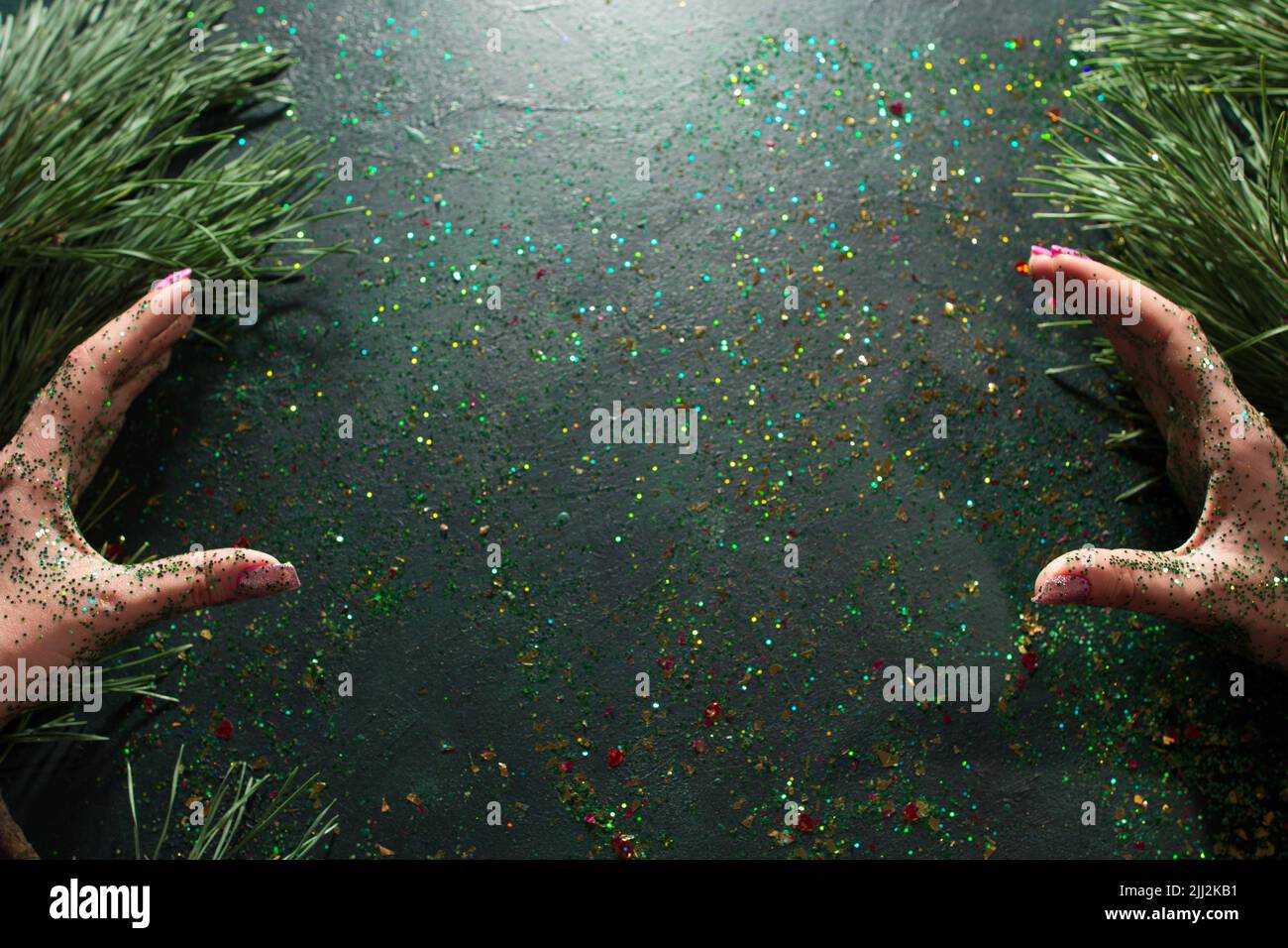 Backdrop for representing Christmas greeting Stock Photo - Alamy