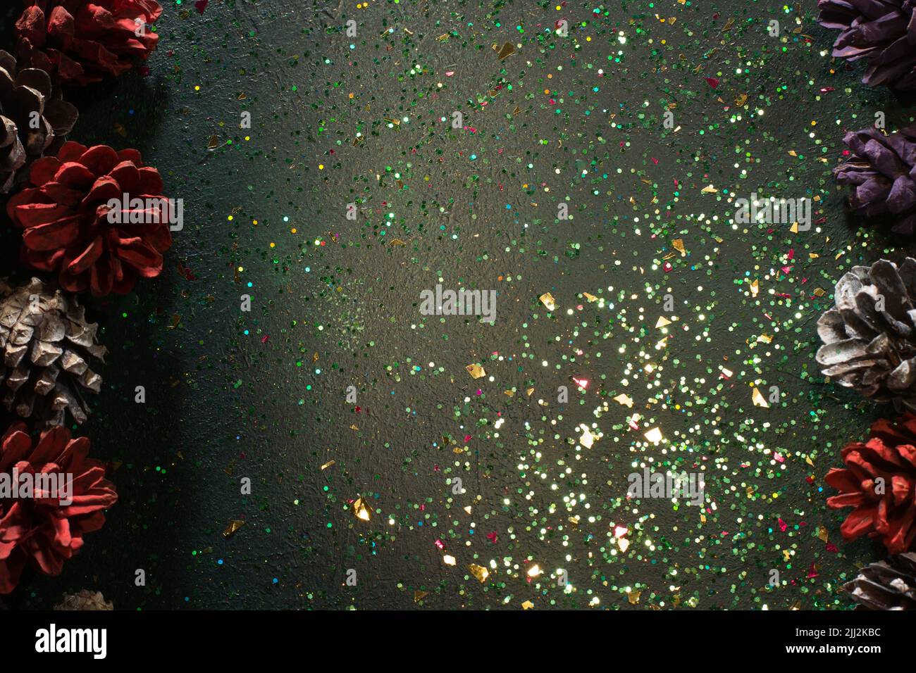 Festive backdrop for Christmas gift and greeting Stock Photo - Alamy