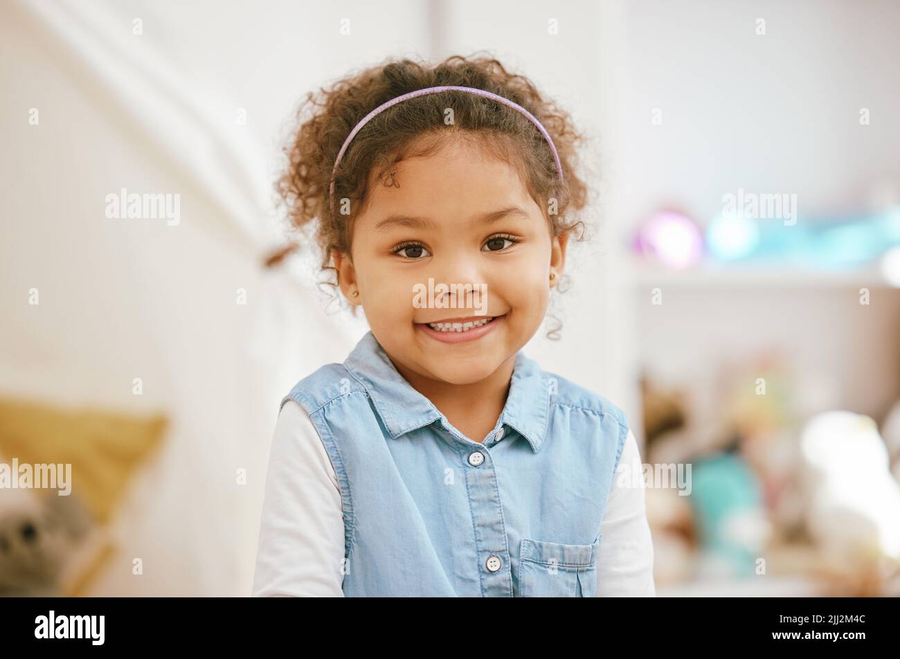 Raising a daughter is like growing a flower. an adorable little girl ...