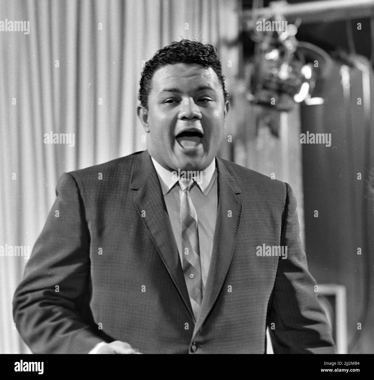 BIG DEE IRWIN (1932-1995) American singer/songwriter in 1964 Stock ...