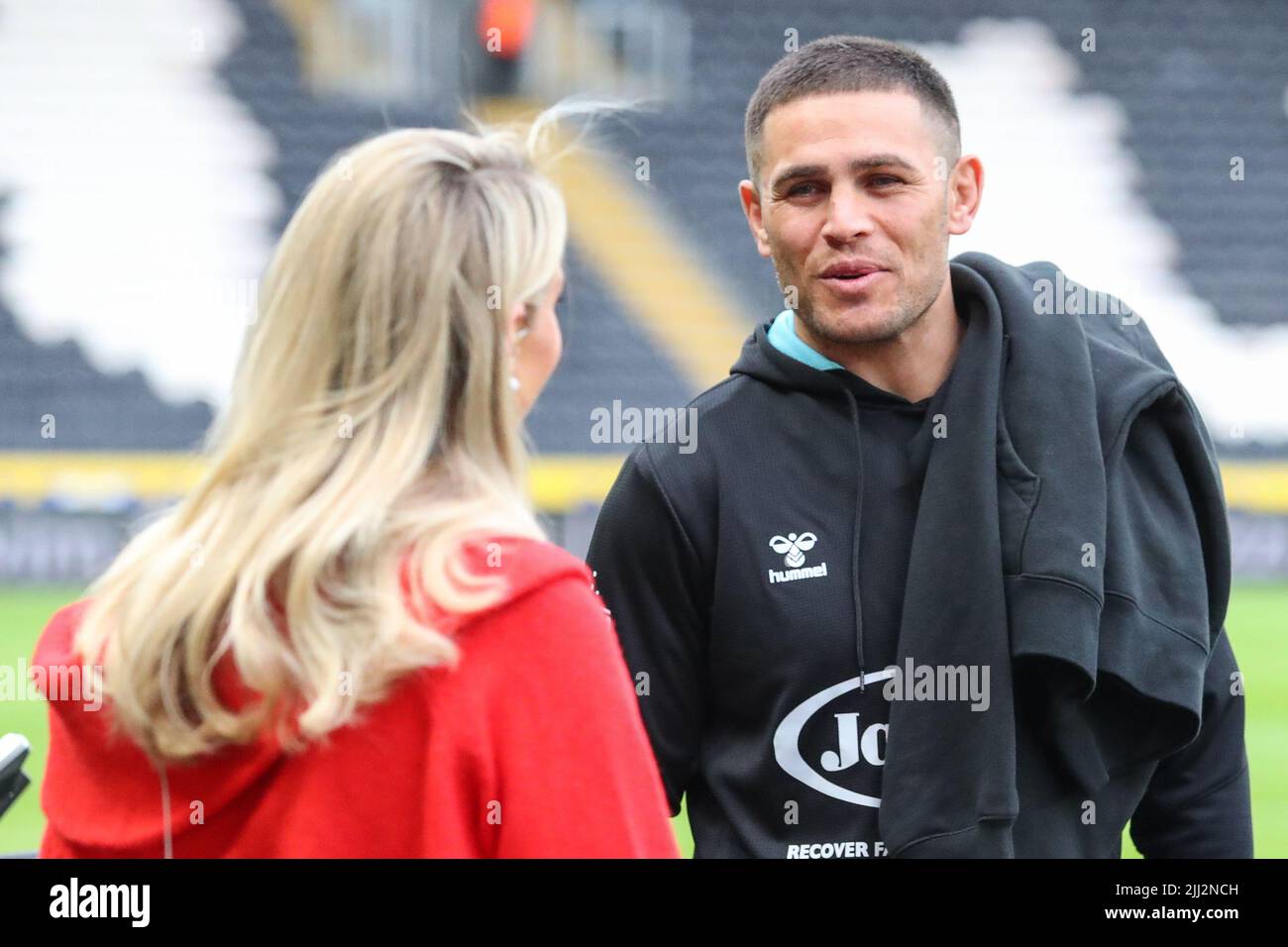 New Signing Will Smith of Hull FC speaks to Sky Sports Jenna Brooks ...