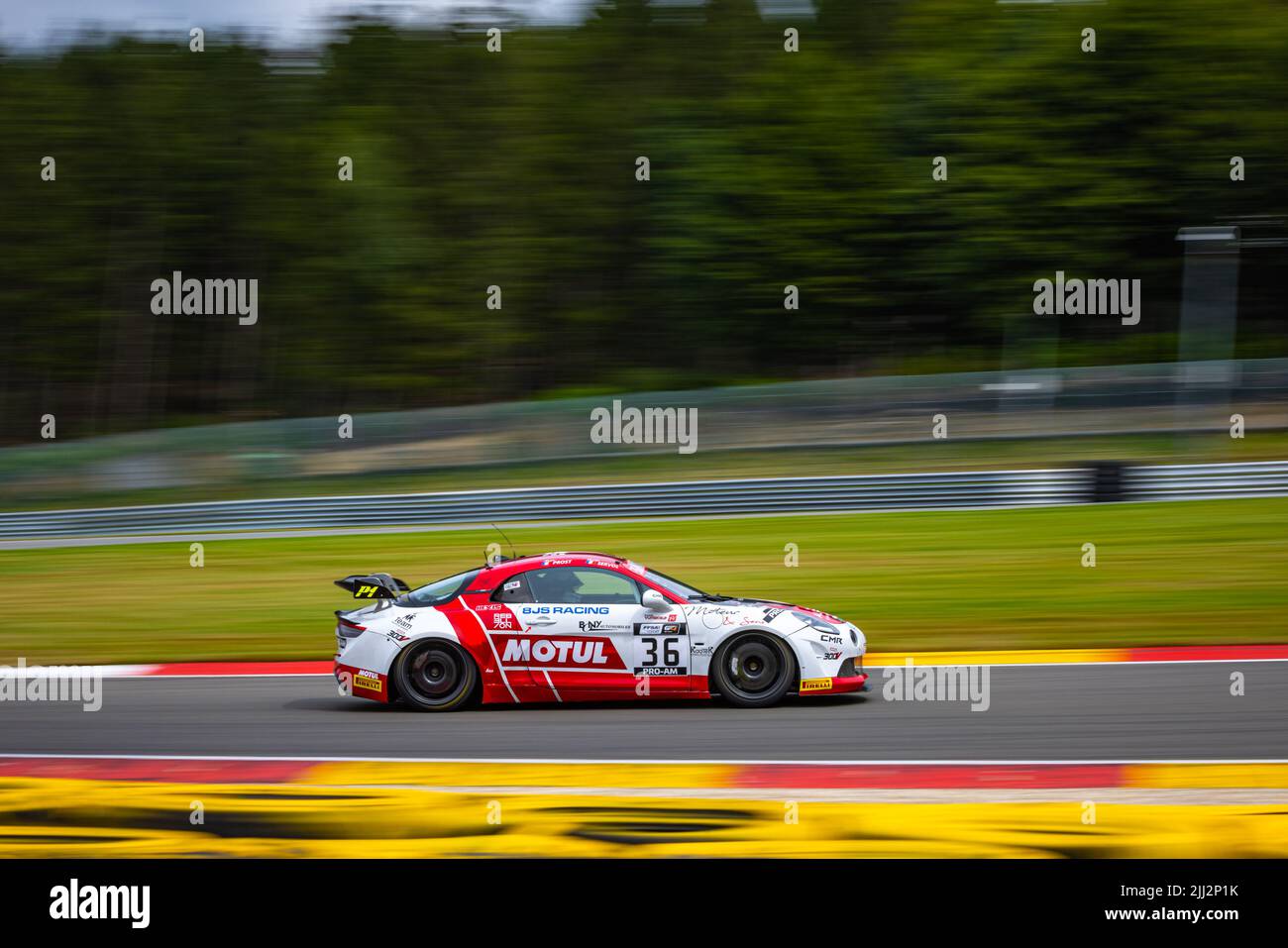 36 PROST Nicolas, SERVOL Rudy, CMR, Alpine A110 GT4, action during the ...