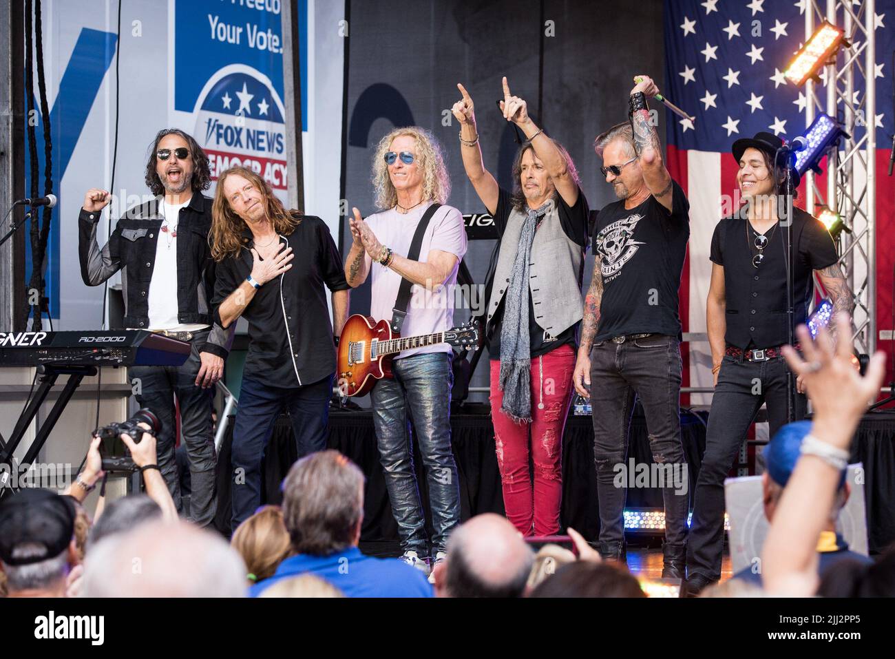 New York, USA. 22nd July, 2022. Michael Bluestein, Jeff Pilson, Bruce ...