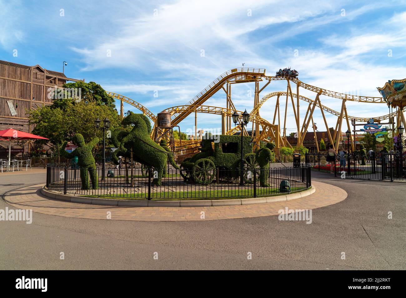 Paultons Park, hampshire Stock Photo - Alamy