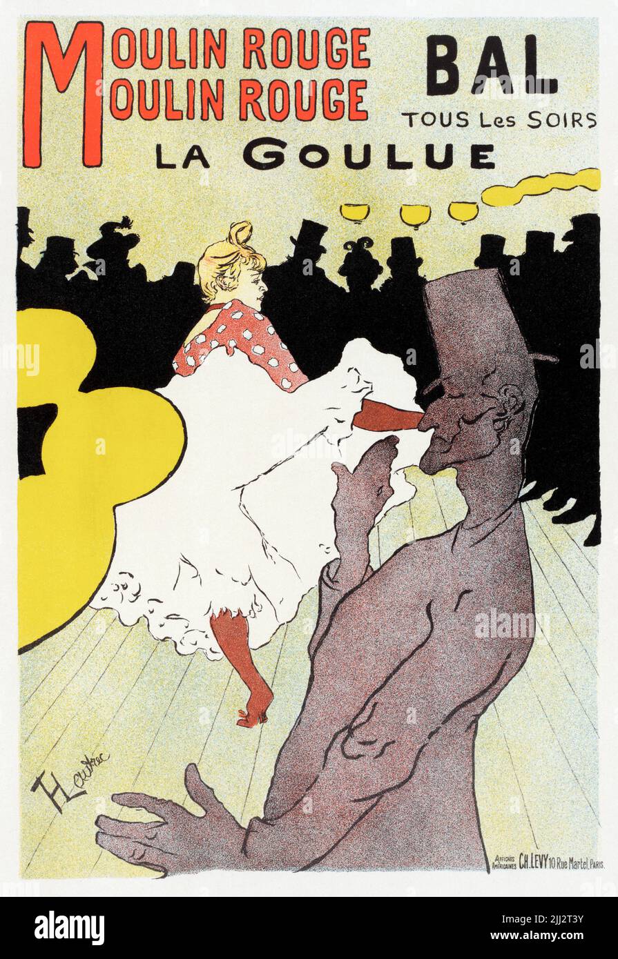 Henri de toulouse lautrec affiche poster hi-res stock photography and ...